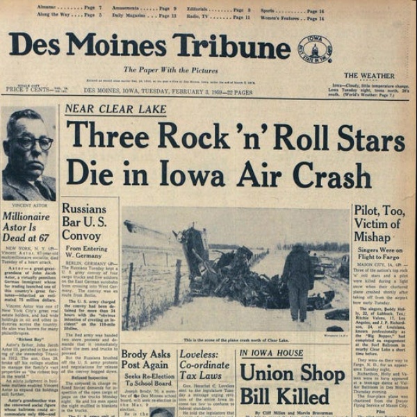 3 febbraio 1959, 'The day the music died' - Radiofreccia